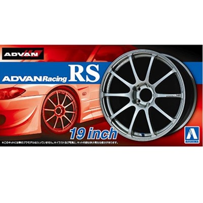 Acorn Models - 1/24 Rims & Tyres Super Advan Racing Ver.2 19 inch