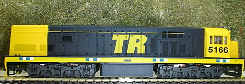 Acorn Models - GE U-20-C NZR "DX" TranzRail BumbleBee (Black/Yellow) 5166